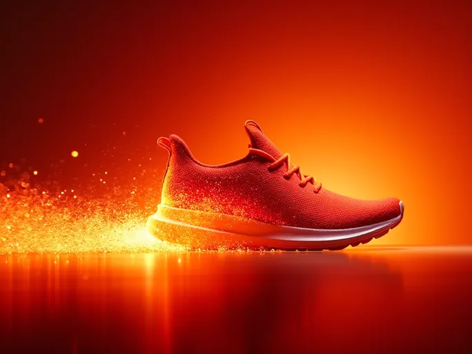 361 Launches Feiran 25 Running Shoe in Bold Orangered