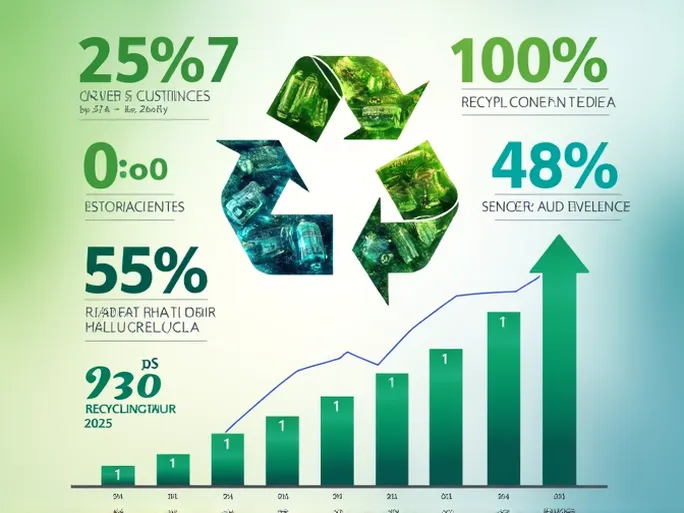 France's Recycling Rate Rises to 42.2%, Still Short of EU 2025 Target