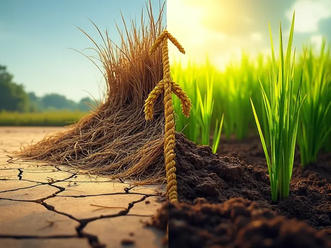 Chinas Straw Method Enhances Soil Carbon and Crop Output