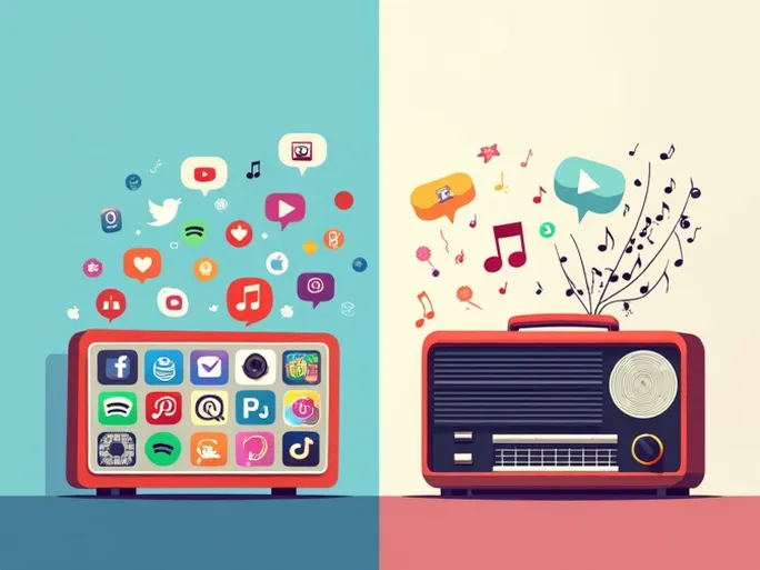 Generational Divide in Music Discovery: Streaming vs. Radio