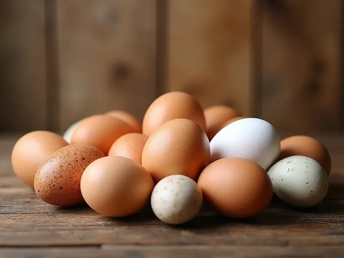 Anhui Egg Prices Vary by Region and Type