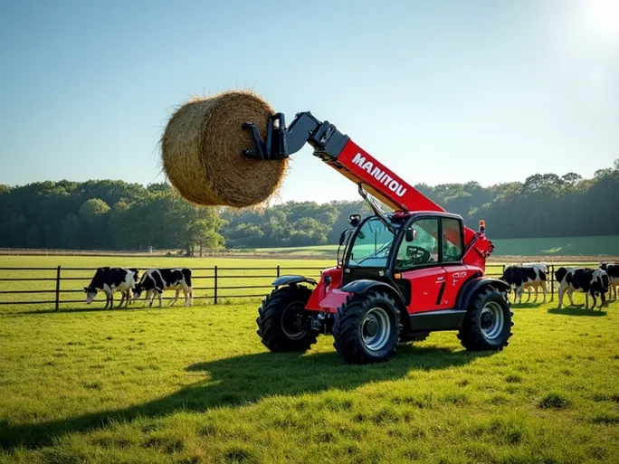 Manitou Telehandler Boosts Farm Efficiency Reliability