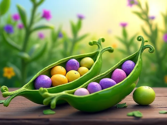 Mendels Pea Experiments Endure As Science Symbol