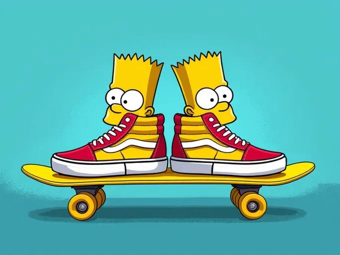 Vans Launches Bart Simpsonthemed Chukka Pro Collaboration