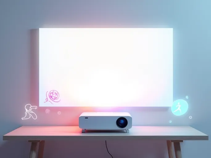 Samsung Unveils Touchscreen Laser Projector for Home Entertainment