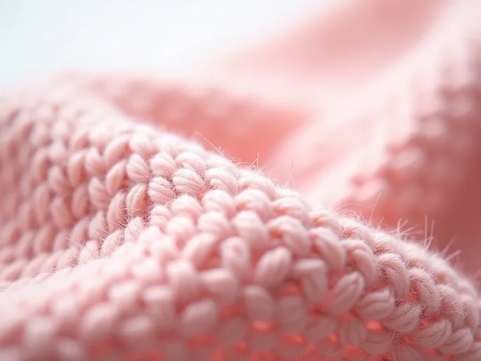 New Durable Pink Knit Fabric Resists Fading