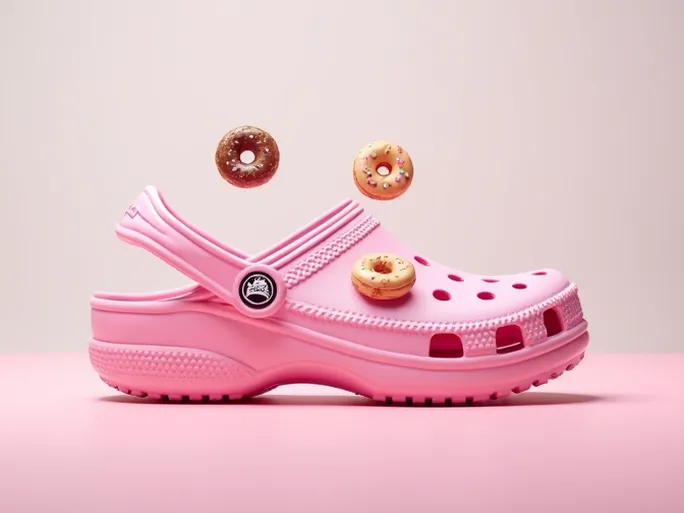 Krispy Kreme Crocs Collaborate on Doughnutthemed Clogs