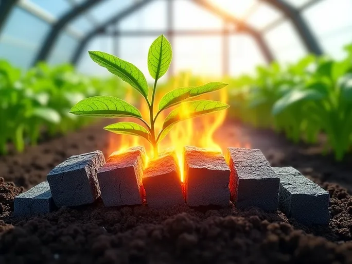 Bamboo Charcoal Blocks Cut Greenhouse Heating Costs