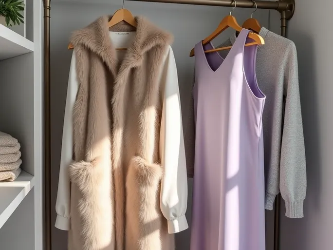 Styling Long Fur Vests for a Lightweight Winter Wardrobe