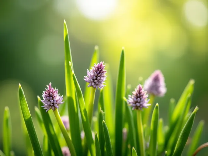 Garlic Sprouts Growth Stages From Seedling to Flower
