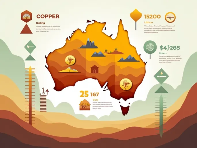 Australia's Mining Exploration Hits Record Drilling Depths Amid Global Demand