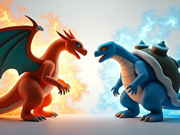 Pokmon TCG Rivalry Reignites with New Charizard Vs Blastoise Decks