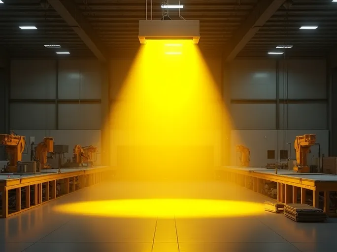 CAT Doubleday Yellow Sets New Efficiency Standard in Industrial Lighting