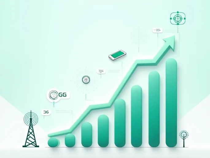 Analysis Of The Growing Trend Of Mobile Broadband Connections In Spain Over The Next Five Years