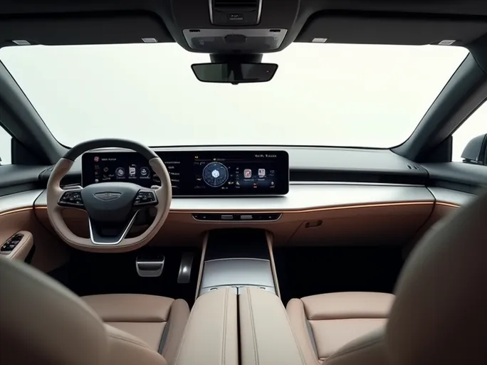 Zhiji LS9 Debuts Codriver Entertainment Screen in Interior Reveal
