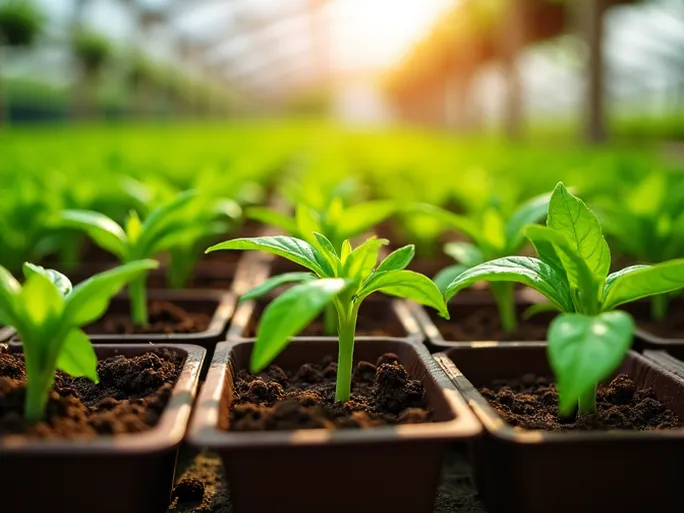 Chinas Hunan Chili Seedlings Boost Highyield Harvests