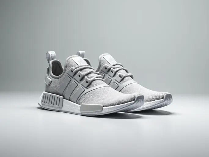 Adidas Unveils New Grey NMDR1 Sneakers for Trendsetters