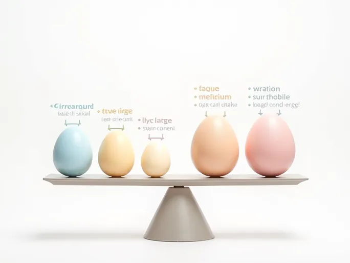 Egg Weight Conversions Pounds to Quantity Explained