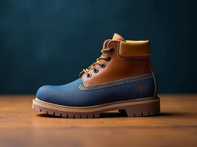 White Oak Timberland Launch Rugged Denim Work Boots