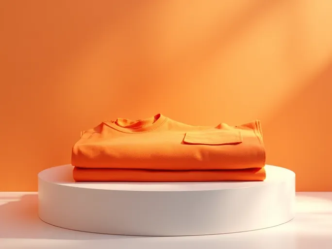 Supremes Orange Pocket Tee Maintains Cult Following