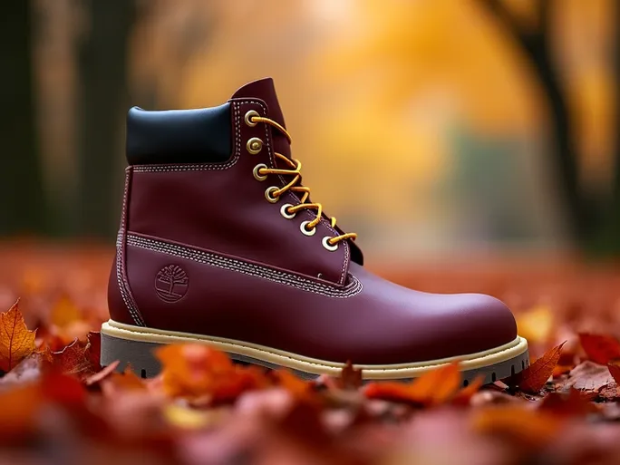 Timberland Updates Womens 6inch Boots in Burgundy Red