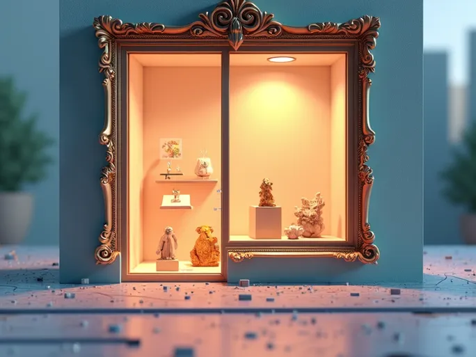 Art Transforms Retail Through Innovative Window Displays