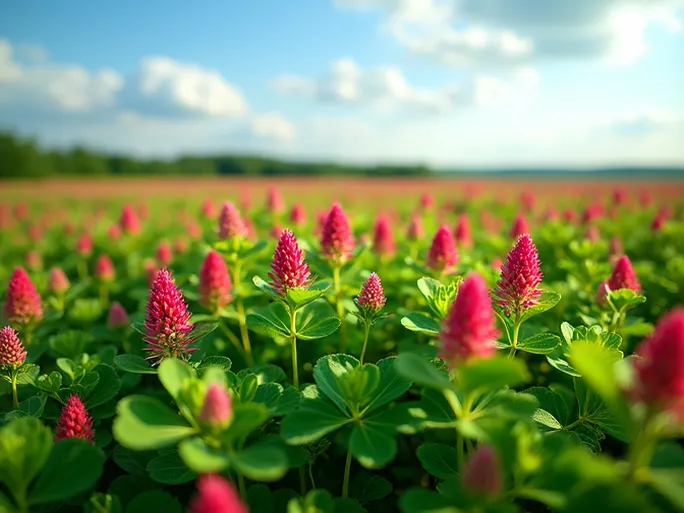 Highgermination Red Clover Gains Popularity for Forage and Landscaping