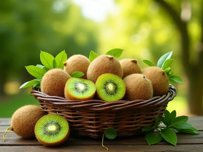 Zhouzhi Cui Xiang Kiwi Harvest Begins Rich in Vitamin C