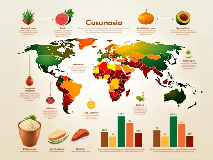 Hong Kong Leads Global Per Capita Food Consumption at 867 kg