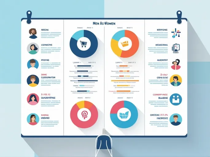 Study Reveals Gender Differences in Online Behavior Patterns