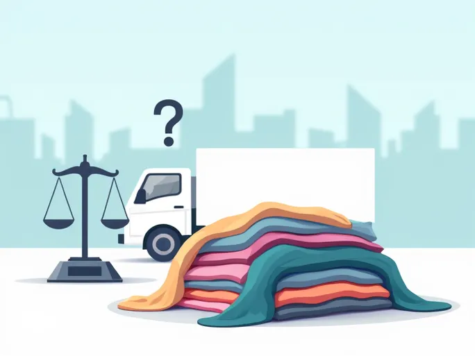 Courier Dispute Over Missing Clothes Unpaid Fees in China