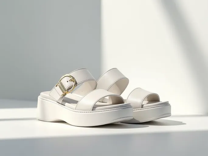 Miu Miu Launches Ivory White Platform Sandals for Summer