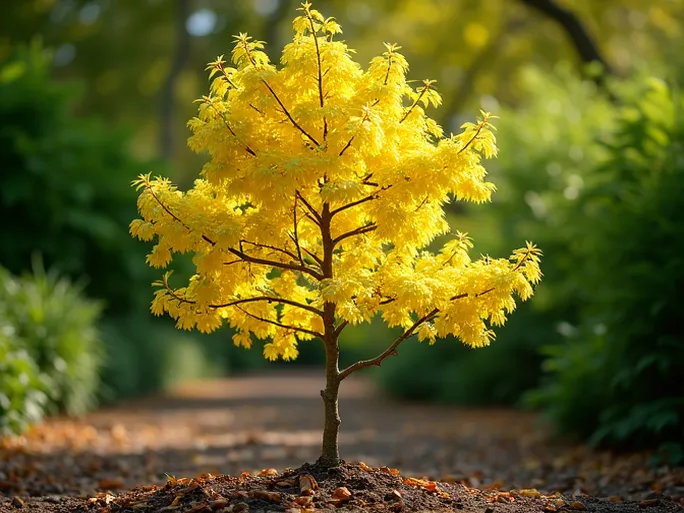Golden Rain Tree sunburst Gains Popularity in Home Gardens