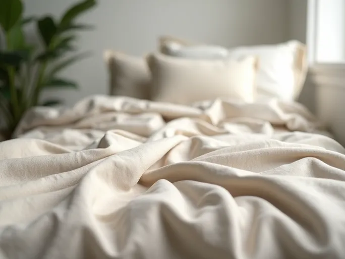 Linen Bedding Gains Popularity As Summer Sleep Solution