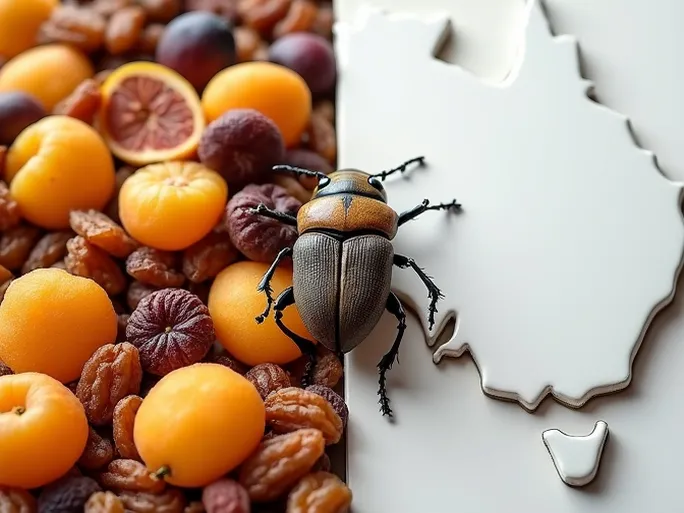 Australia Tightens Dry Fruit Import Rules to Combat Khapra Beetle