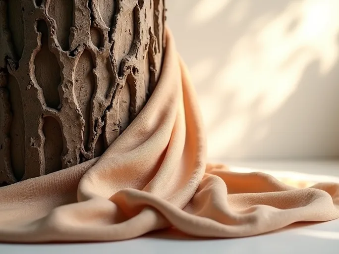 Demand Grows for Unique Bark Crepe Scarf Fabrics