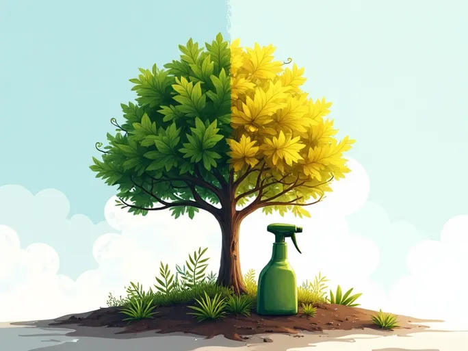 Glyphosate Use for Affordable Weed Control in Orchards