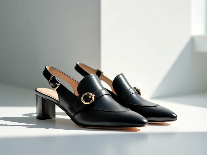 Charles Keiths Gabine Slingbacks Embody Timeless Elegance