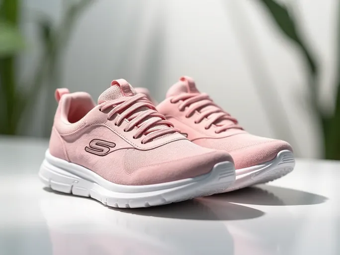Skechers Expands Go Walk Line with Lightweight Pink Style