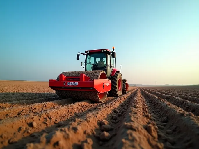 Bednars Galaxy GE 12300 Roller Adds Front Leveling Tines for Improved Field Prep