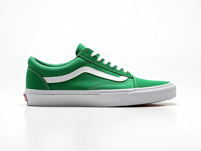 Vans Old Skool Remains a Staple in Green Canvas Sneakers