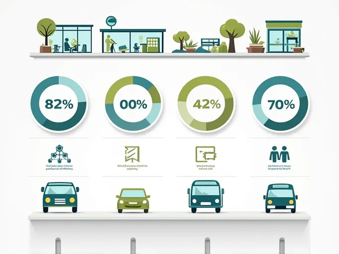US Workplace Culture and Commuting Trends Show Regional Diversity