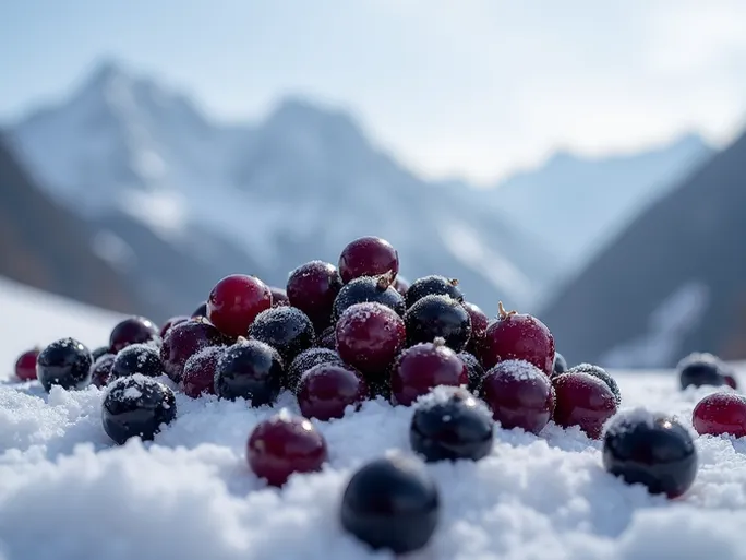 Changbai Mountain Wild Black Goji Berries Rich in Antioxidants