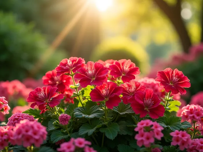 Redleaf Geranium intense Gains Popularity in Gardening