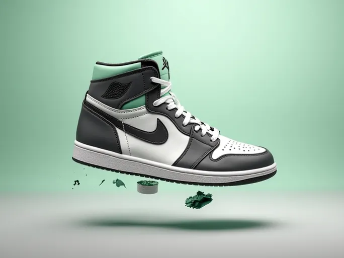 Air Jordan 1 Mid mint Ink Reimagines Classic with Modern Twist