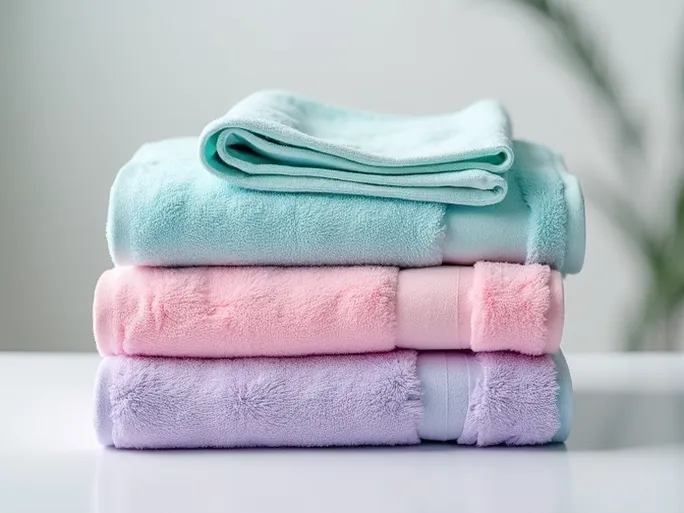 Soft Coral Fleece Towels Gain Popularity for Daily Use