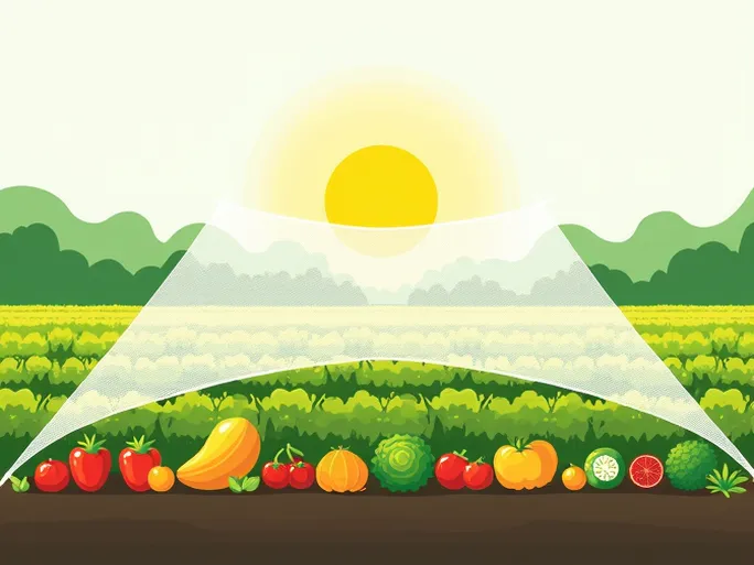 Experiment Shows Insect Pest Nets Provide Effective Protection for Crops