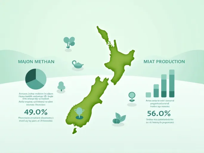 New Zealand's Farm Emissions Dip, Methane Challenges Persist