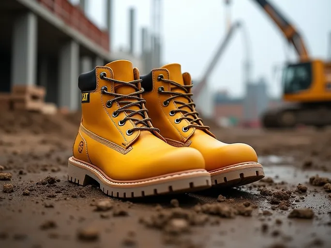 CAT Stockton Work Boots Combine Durability and Comfort