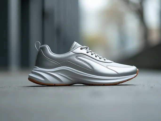 Loewe Unveils Silver Grey Flow Runner Sneaker